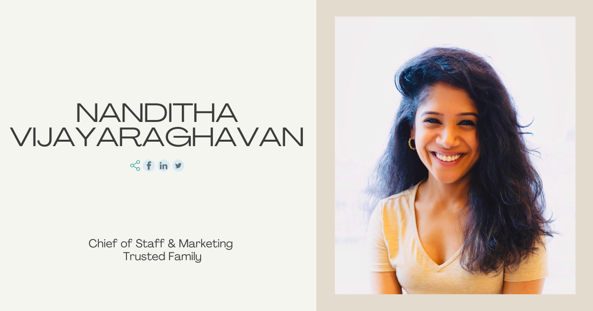 Nanditha Vijayaraghavan as a voice for a new era of leaders